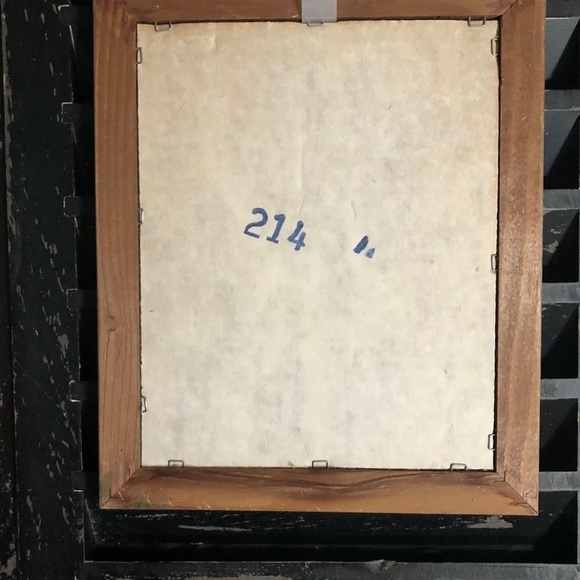 Wall Decor | Andres Orpinas Vintage Signed Prints Framed Artworks ...